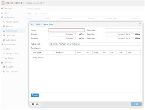 Limit Backup Speed To Cifs Share Rproxmox