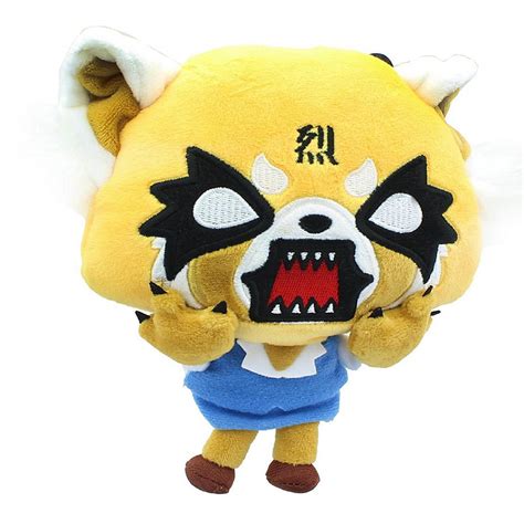 Aggretsuko Rage Face 7 Inch Collectible Plush Oriental Trading