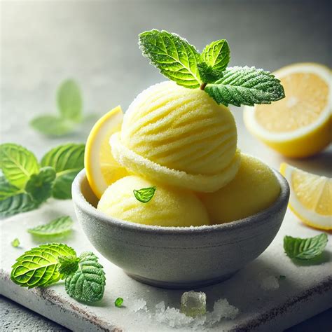Mentás Citrom Sorbet Ízek és Illatok