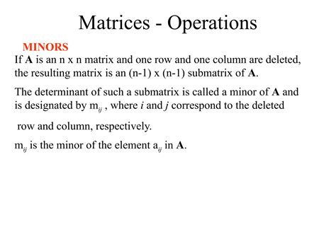matrices eigen values eigen vector pptx physics science