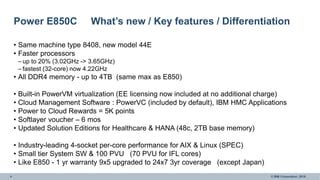 IBM Power Systems E C And S PPTX