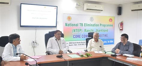 National Tb Elimination Program Ntep Core Committee Meeting Dated