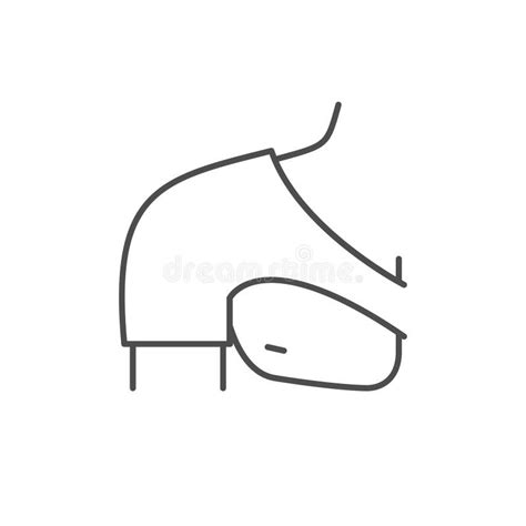 Shoulder Brace Line Outline Icon Stock Illustration Illustration Of Healthcare Icon 305368688