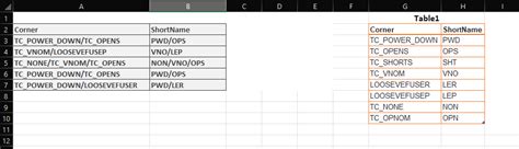 In Excel Or Vba Shearch For Substring In List Of Strings And Return