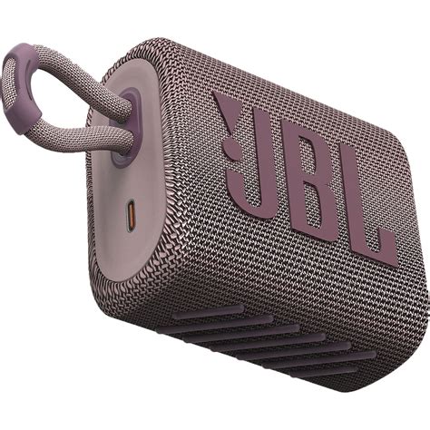JBL Go 3 Portable Bluetooth Speaker (Pink) JBLGO3PINKAM B&H