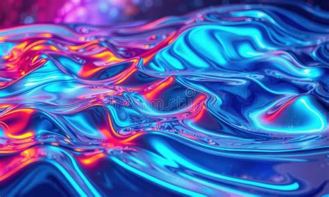 Vibrant And Dynamic Abstract Background Featuring Flowing Waves Of Blue
