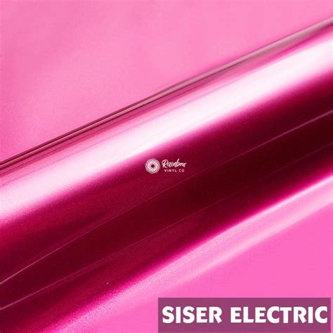 Siser Ps Electric Htv Cherry Rainbow Vinyl Co