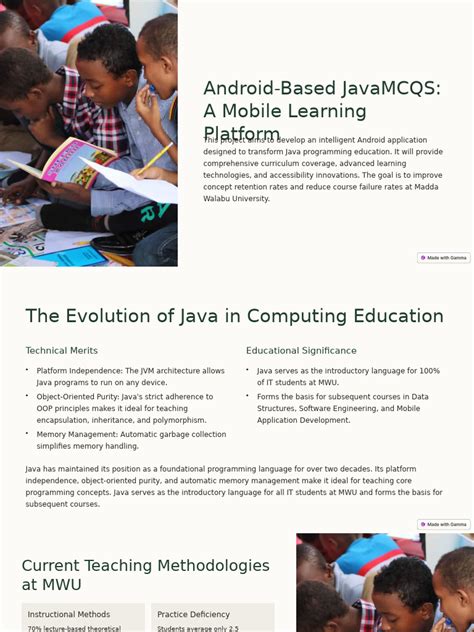 Android Based Javamcqs A Mobile Learning Platform Pdf Java
