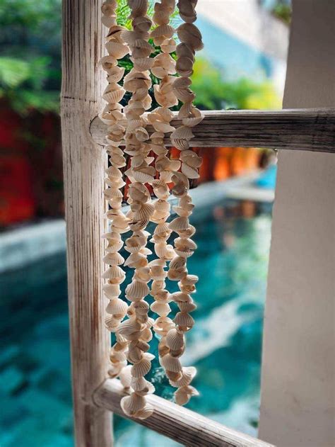 Guirlande De Coquillages Bali En 2025 Guirlande Coquillage Guirlande