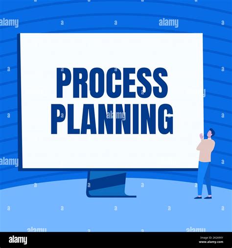Conceptual Display Process Planning Business Idea The Development Of Goals Strategies Task
