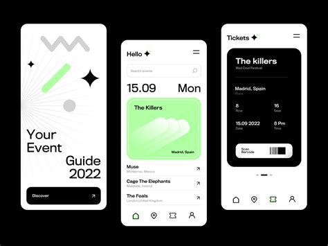 App UI Style On Behance