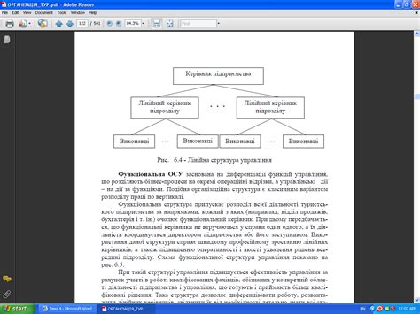 Організаційна структура управління туристичного підприємства