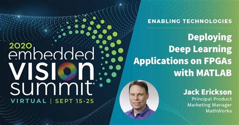 Deploying Deep Learning Applications On Fpgas With Matlab 2020 Summit