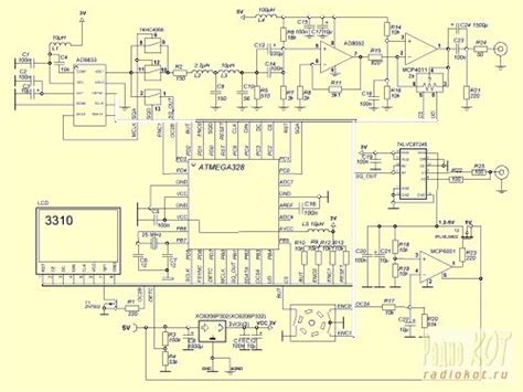 РадиоКот Dds генератор на Ad9833 Digital Circuit Floor Plans