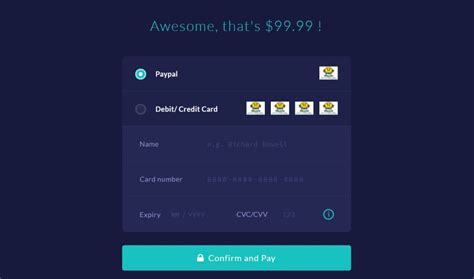 12 Credit Card Css Ui Design Inspiration Onaircode