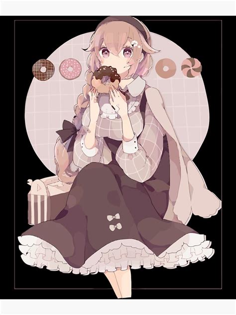 Kawaii Anime Girl Kawaii Pastel Anime Girl Classic Poster For