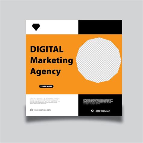 Agencia De Marketing Digital Vector Premium