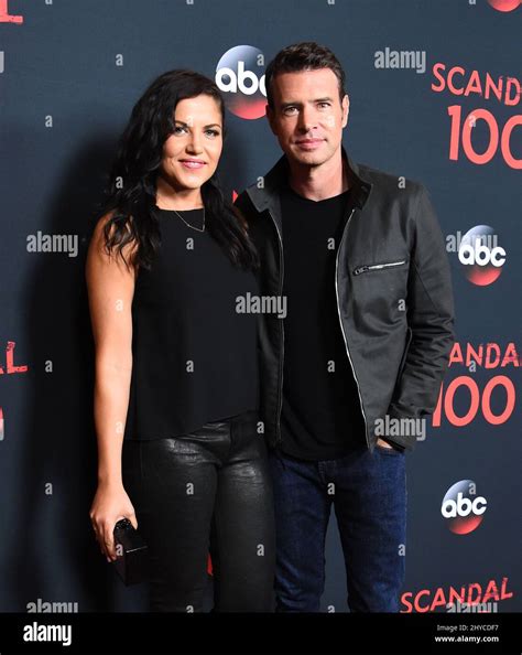 Scott Foley And Marika Dominczyk The 100th Episode Celebration Of