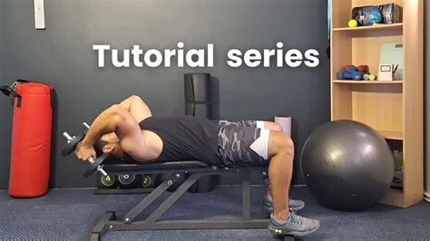 Dumbbell Skull Crusher Triceps Youtube