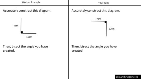 Drawing Right Angles And Angle Bisection Variation Theory