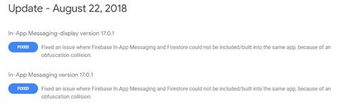 Android Adding Firebase In App Messaging Dependency Gives