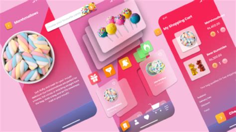 Ecommerce Candy Store Figma