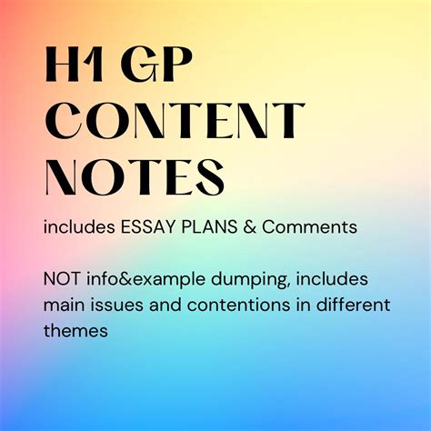 H1 Gp Notes Rjc Student Key Analysis And Content Not Example Dumping H1 Gp Notes Rjc Student Key Analysis And Content Not Example Dumping