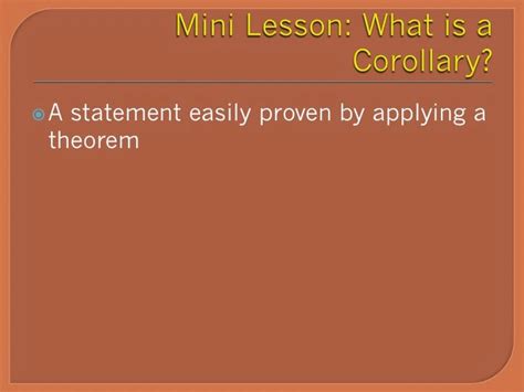 My Rat Ate My Homework Triangle Corollaries And Triangle Sum Theorem