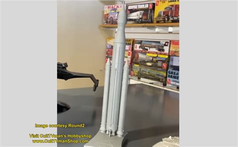 Nasa Artemis 1 Rocket 1 200 Scale From Round 2 Amt Amt
