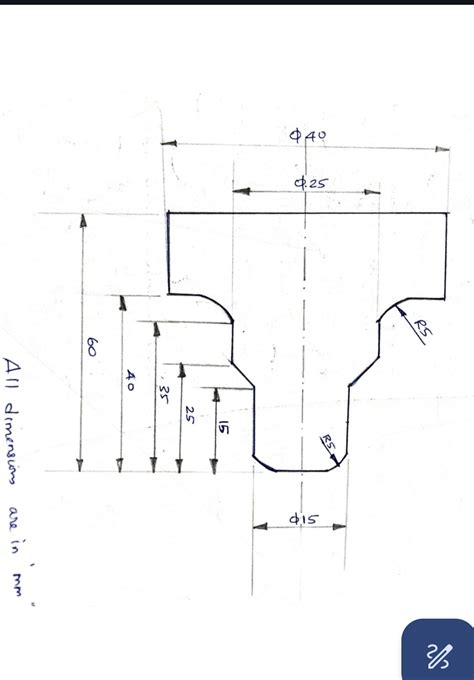 Solved Give Me A CNC Lathe Program For Given Component In Chegg