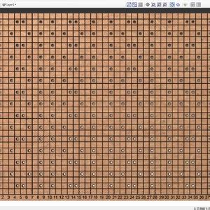 Onefinity CNC Waste Board Surfacing Grid And Threaded Inserts For Journeyman Imperial Inches
