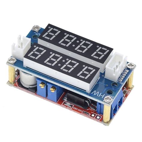 5A Adjustable Power CC CV Step Down Charge Module LED Driver Voltmeter Ammeter Constant Current