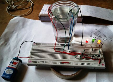 Water Level Indicator Alarm Engineer Techno School