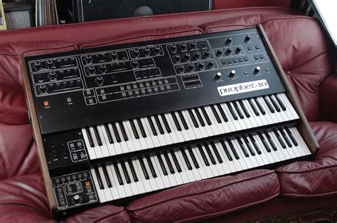 Matrixsynth Vintage Dual Keyboard Sequential Circuits Prophet 10 Rev3