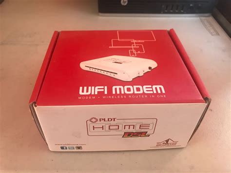 Pldt Home Dsl Wifi Modem Computers And Tech Parts And Accessories Networking On Carousell