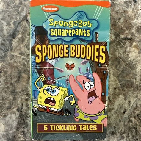 Spongebob Squarepants Sponge Buddies Vhs 2002 Etsy Canada