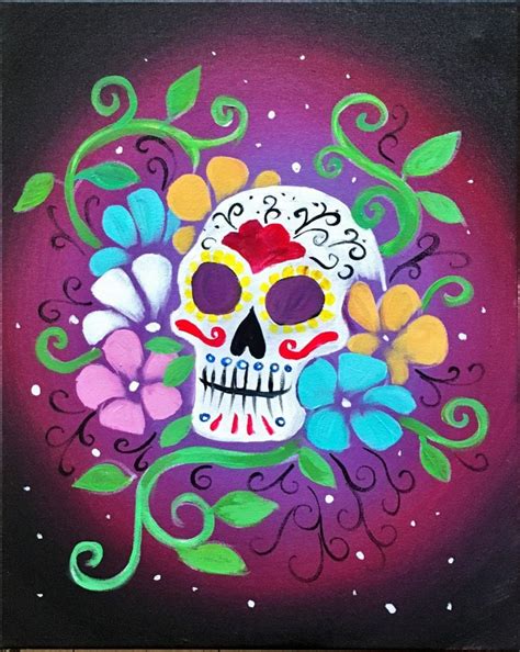 Sugar Skull Painting Ideas