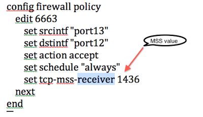 Ken Felix Security Blog Tcp Mss Adjustment Fortigate Style