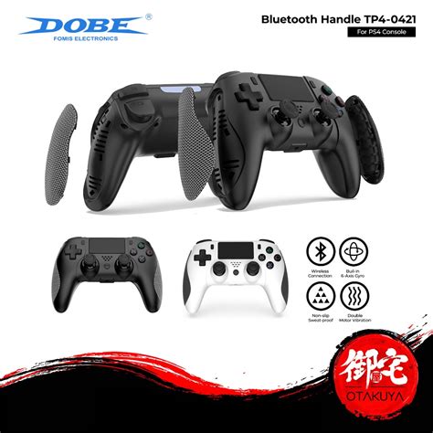 Dobe Ps4 Bluetooth Wireless Controller Led Light Dual Motor Vibration Turbo Button Shopee Malaysia