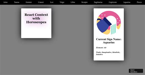 React Context Wrapper Codesandbox