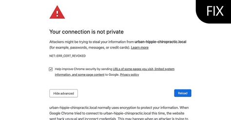 服务器证书已撤销 Err Cert Revoked！ Errortools