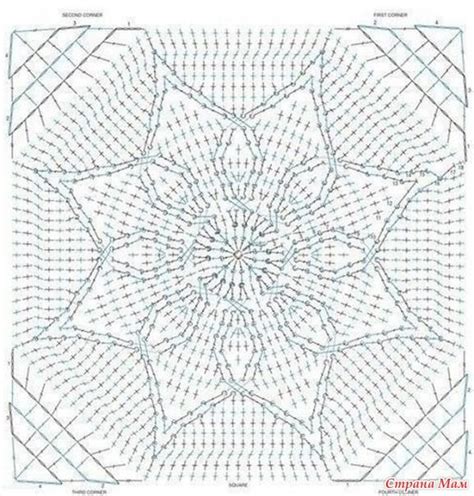 Вяжем онлайн плед крючком рельефными мотивами Вяжем вместе он лайн Страна Мам Вязаные