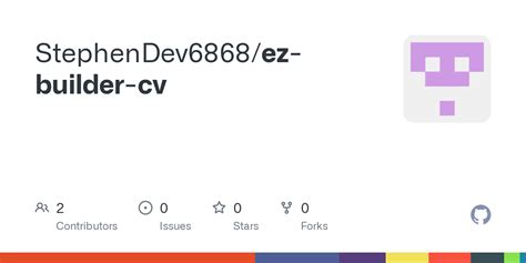 github stephendev6868 ez builder cv