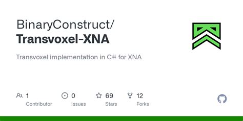 Github Binaryconstructtransvoxel Xna Transvoxel Implementation In