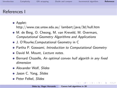 convex hull in 3d ppt