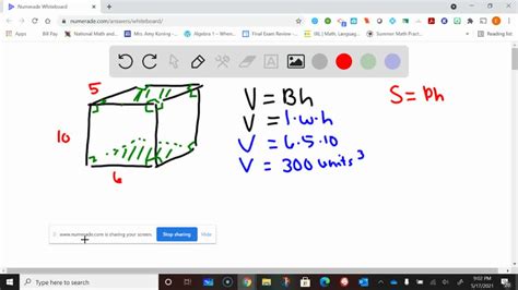 SOLVED Find The Volume And The Total Surface Area Of The Rectangular Box Shown Figure Can T Copy