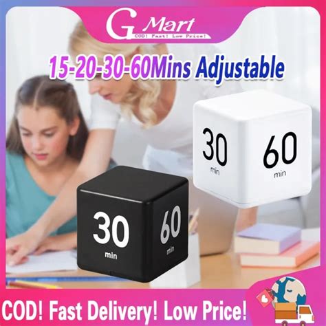Gravity Sensor Flip Timer Lightweight Responsive Cube Timer Sports