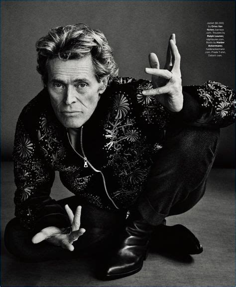 William Dafoe Poses