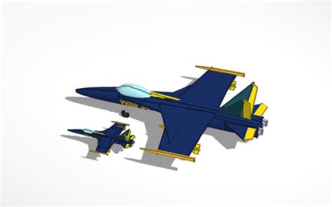 3d Design Blue Angels Tinkercad