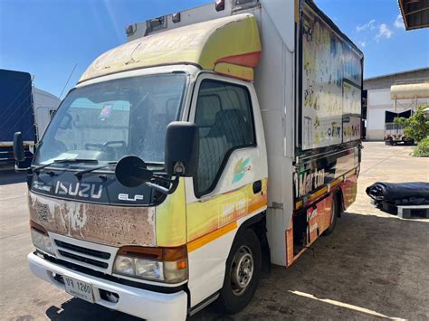 ตลาดซื้อขาย รถบรรทุก 4ล้อ สี่ล้อใหญ่ ตู้แห้ง Isuzu อีซูซุ Nlr ปทุมธานี มือสอง